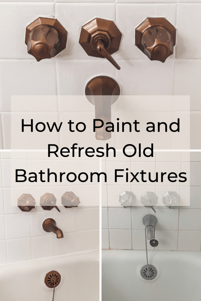 Painted Shower Tile in Our 1940's Bathroom - Week 2 ORC