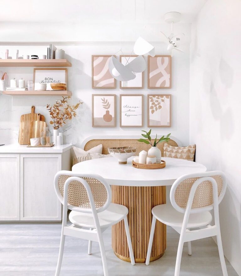 DIY Wood Slat Drum Table Base | How-To - Blushing Bungalow | So Cute ...