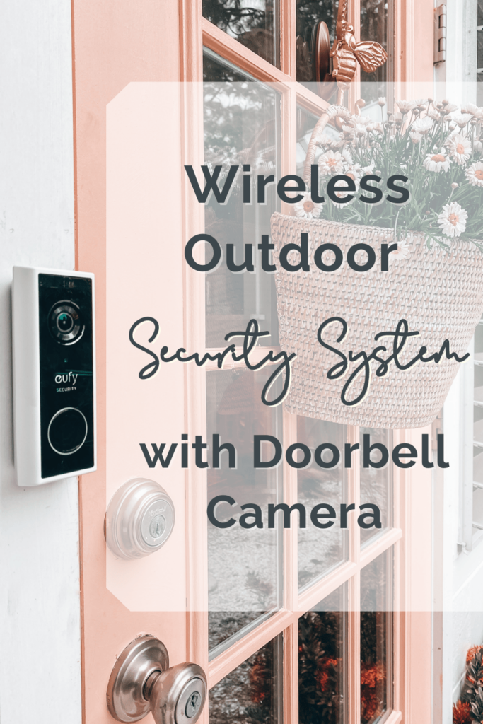 Pink Front Door - New Wireless Security System with Cameras