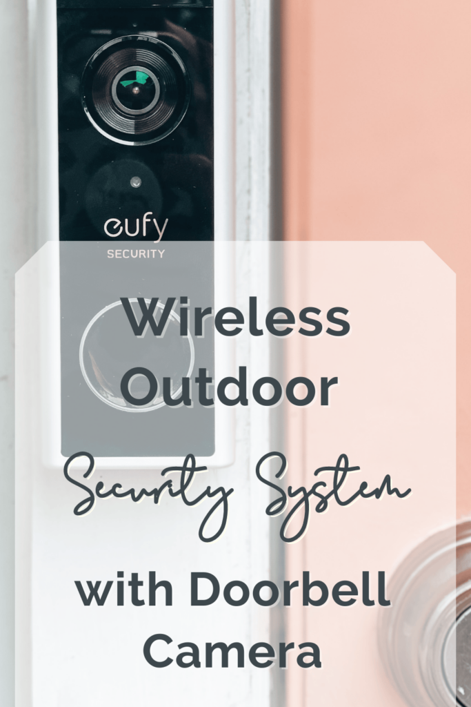 Pink Front Door - New Wireless Security System with Cameras