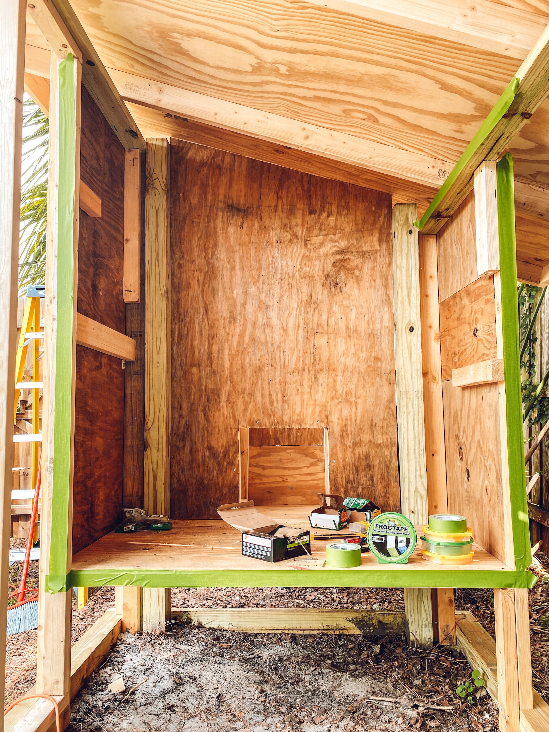 How to Start Building a Chicken Coop - Blushing Bungalow | So Cute You ...