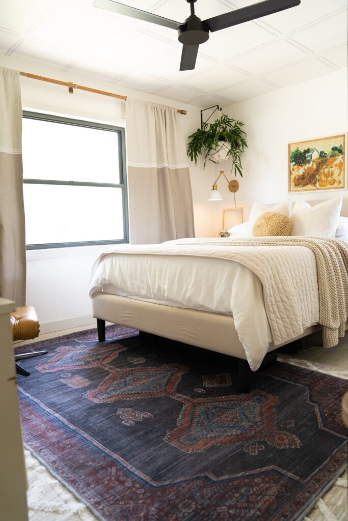 Three Easy Ways to Combine Textiles in a Bedroom - Blushing Bungalow ... Three Easy Ways to Combine Textiles in a Bedroom - Blushing Bungalow ...