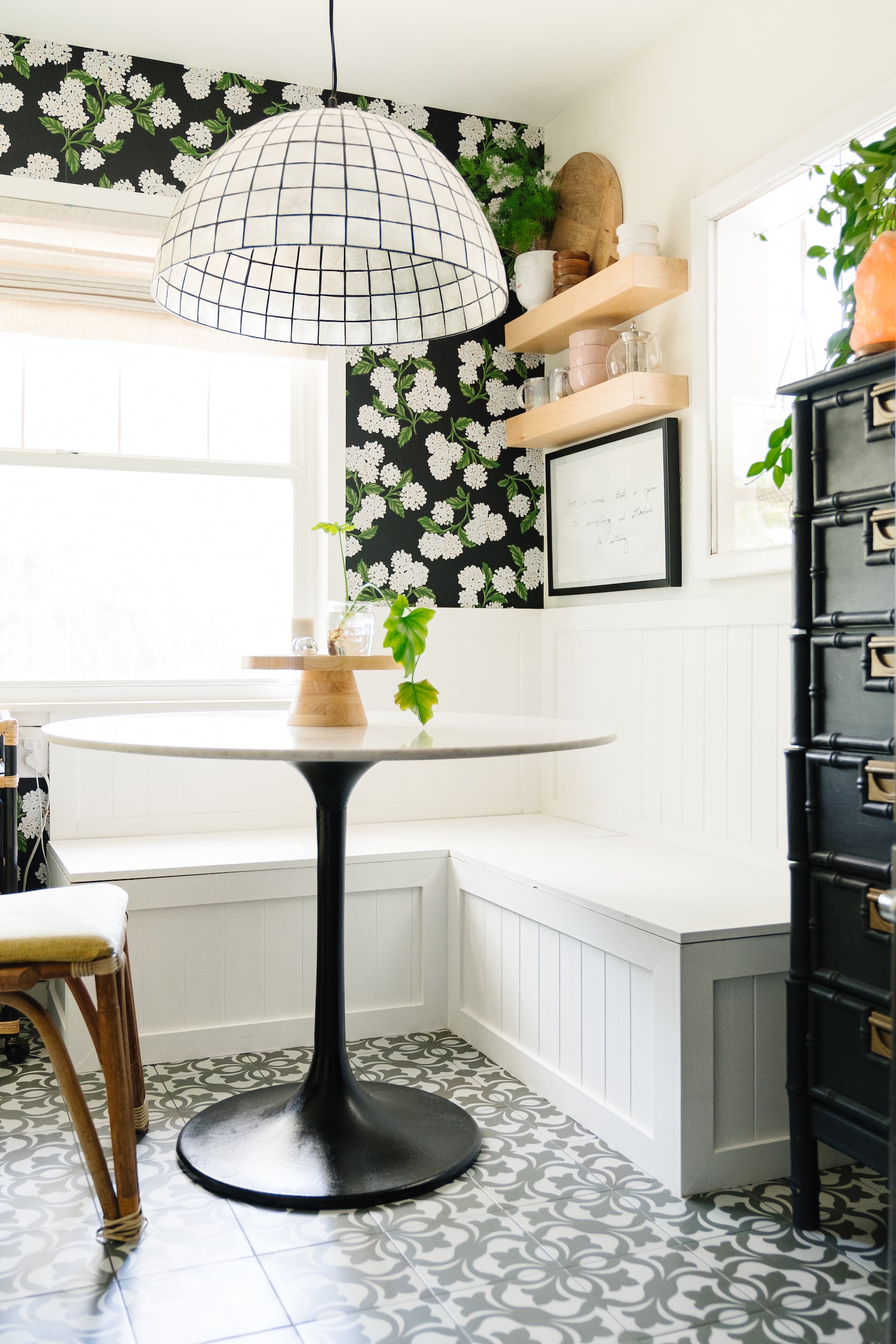 DIY Breakfast Nook Bench with Storage - Blushing Bungalow | So Cute You ...