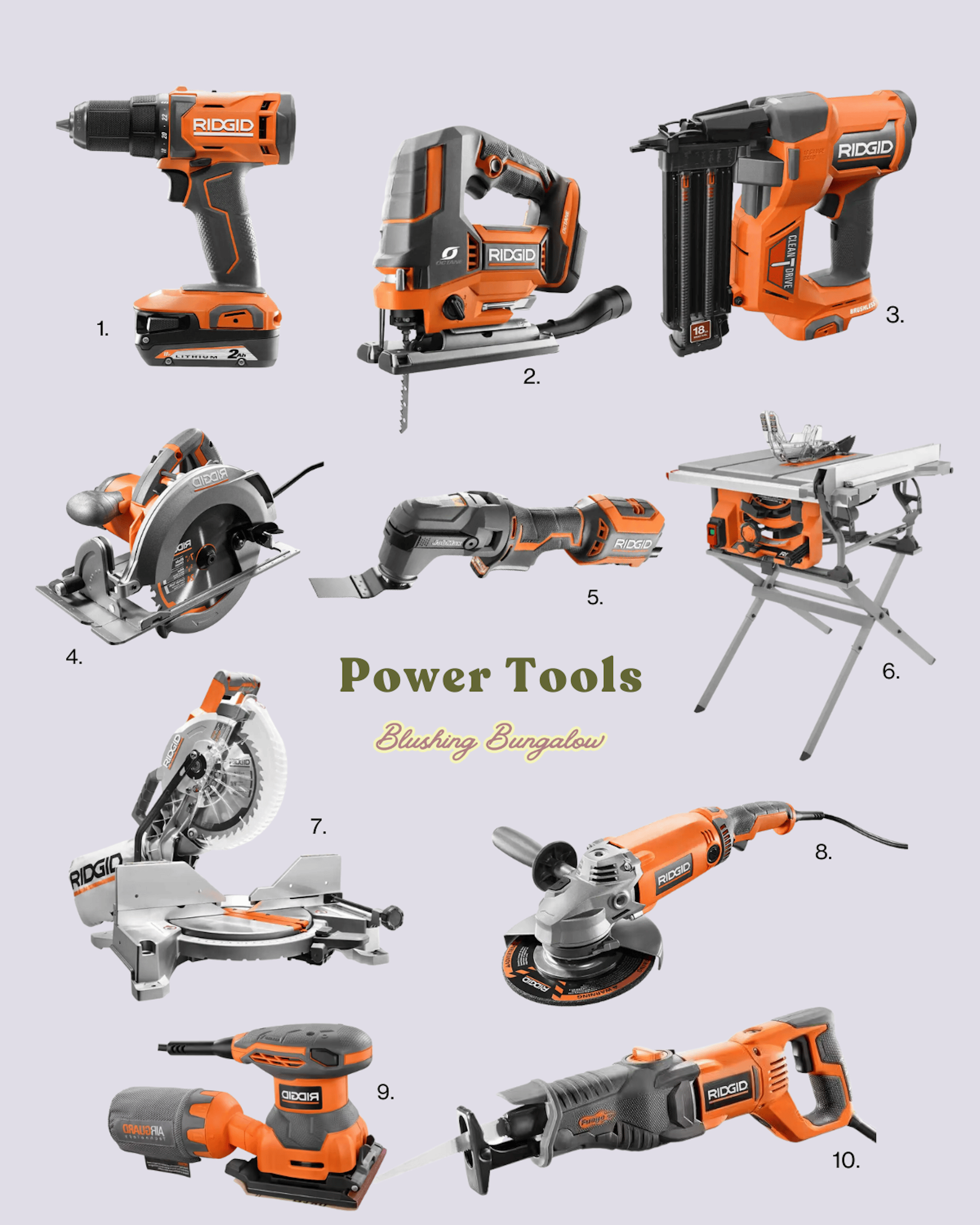 List of Tools to Start DIY Projects - Blushing Bungalow | So Cute You ...