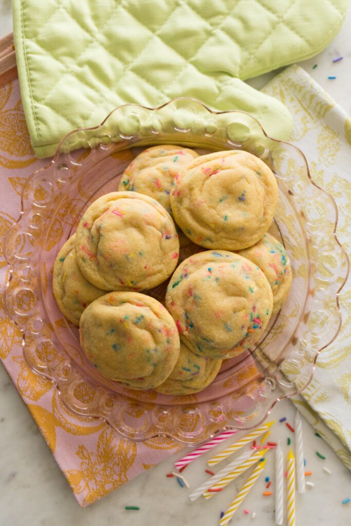 Birthday Cookies with Sprinkles - Blushing Bungalow | So Cute You'll ...