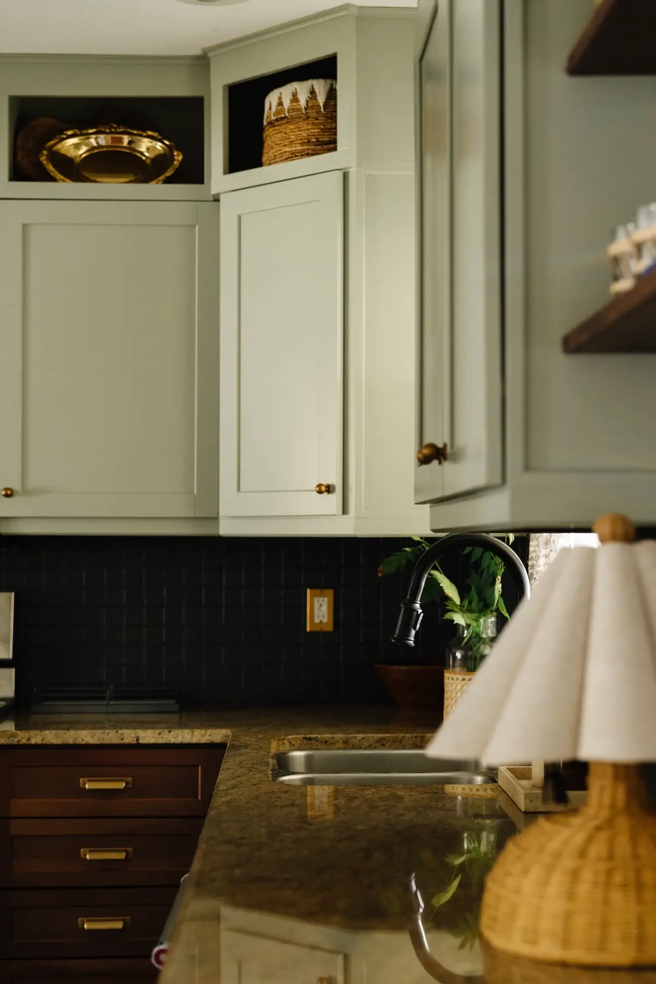 How to Modernize Kitchen Cabinets - Blushing Bungalow | So Cute You'll ...