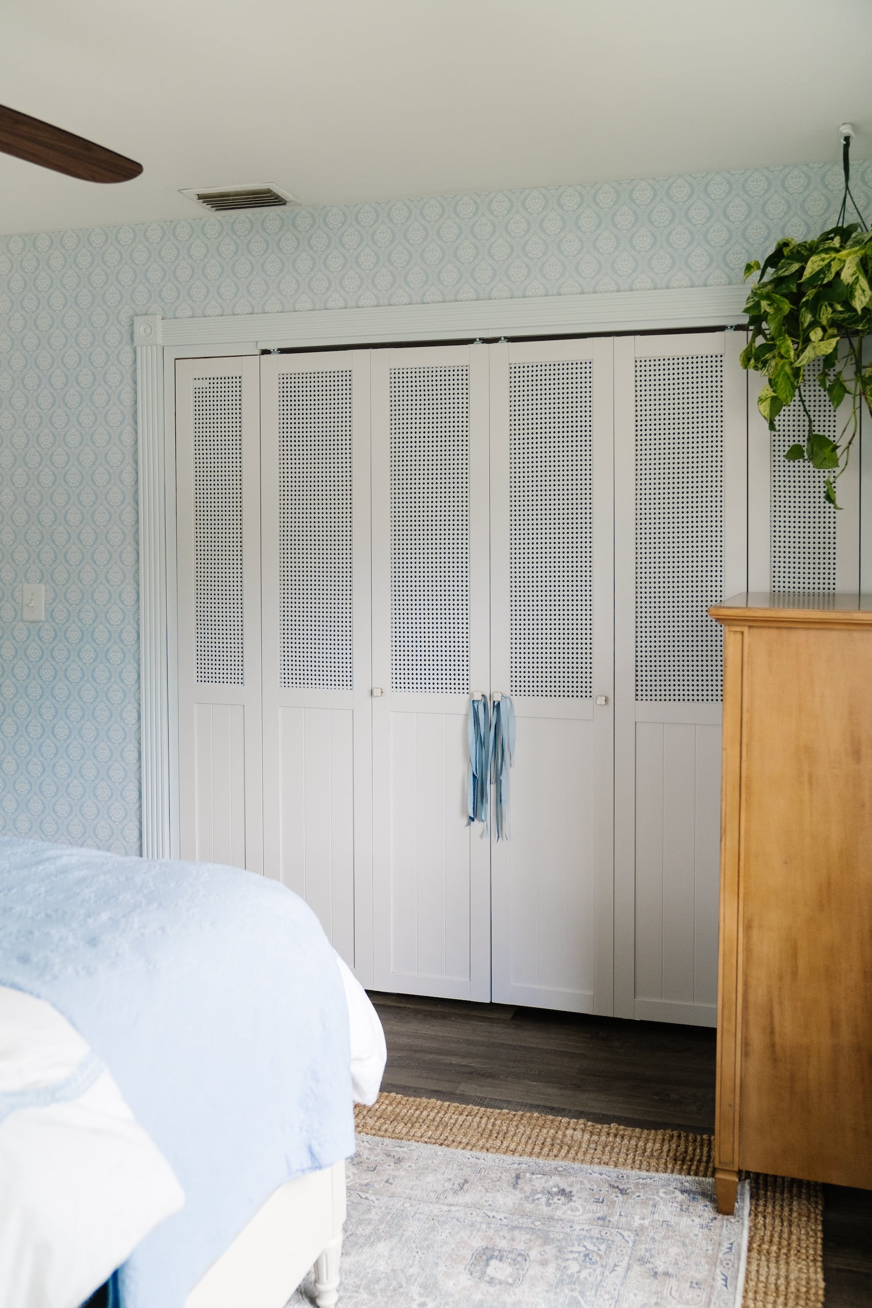 DIY Semi-Custom Closet Doors - Blushing Bungalow | So Cute You'll Blush ☺️