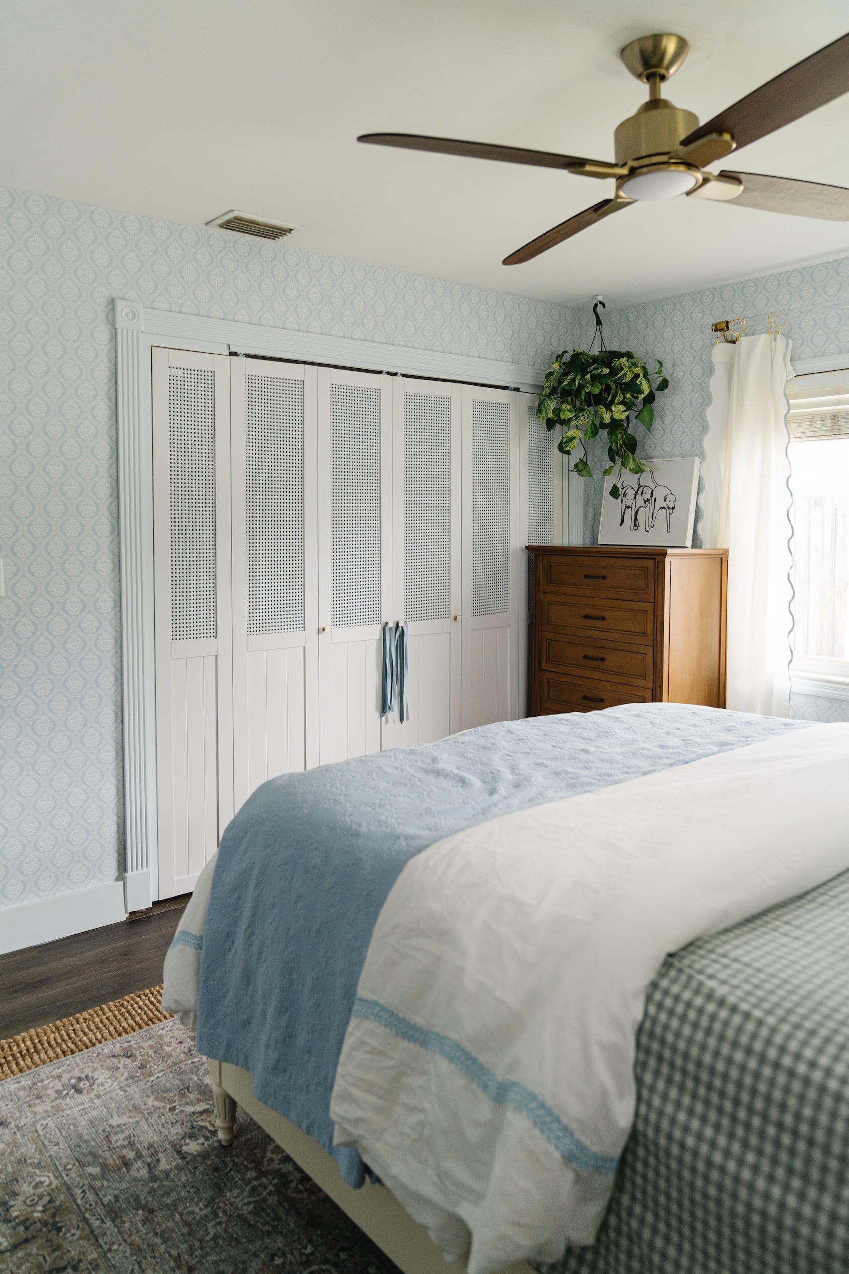 DIY Semi-Custom Closet Doors - Blushing Bungalow | So Cute You'll Blush ☺️