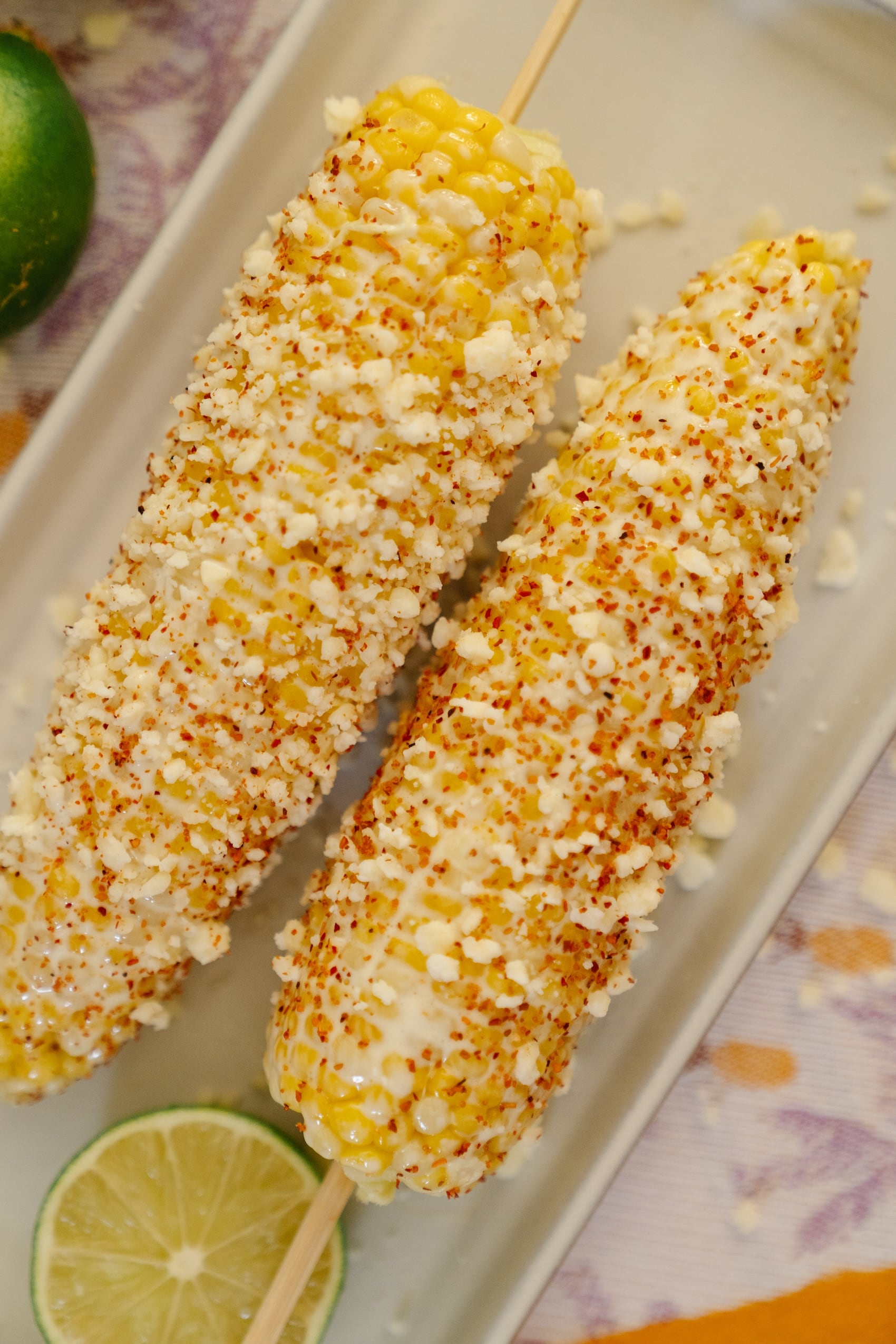 Easy Mexican Corn on the Cob - Blushing Bungalow | So Cute You'll Blush ☺️