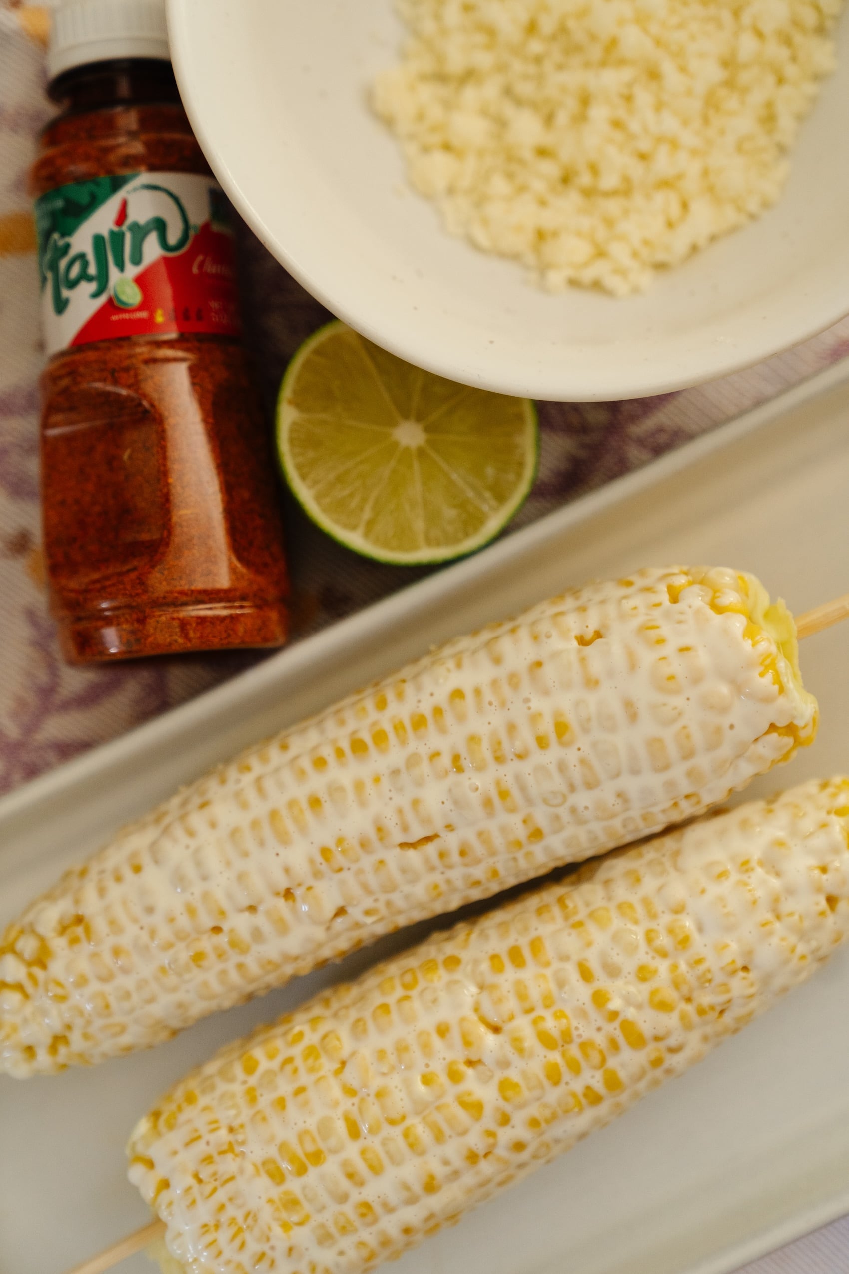Easy Mexican Corn on the Cob - Blushing Bungalow | So Cute You'll Blush ☺️