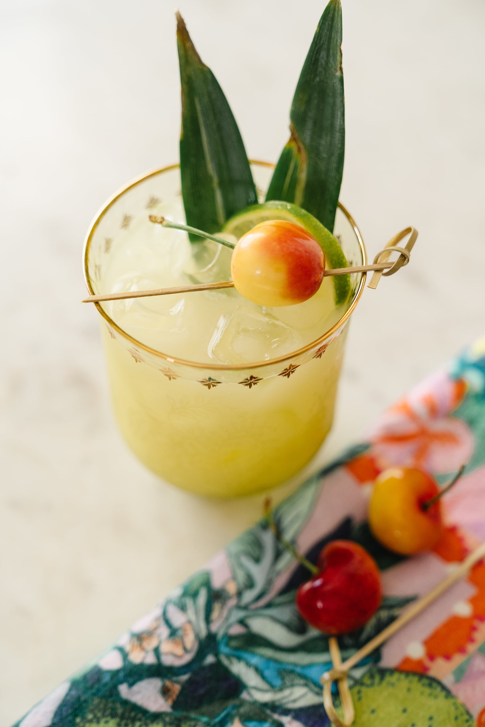 Shaken Piña Colada Mocktail Recipe - Blushing Bungalow | So Cute You'll ...