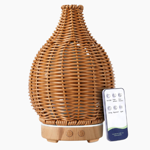 wicker rattan boho diffuser - Blushing Bungalow | So Cute You'll Blush ☺️